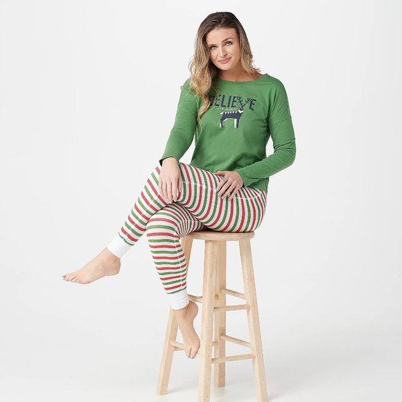 Life Is Good | Intimates & Sleepwear | Womens Holiday Sleep Set | Poshmark